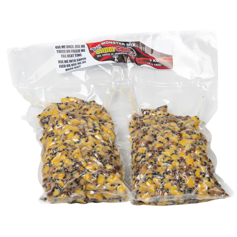 Monster Mix 2 x 1kg Pouch Super Cast | One Price Store Marble Hall